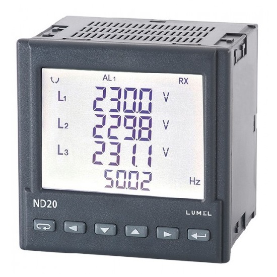 ND20 3 Phase Power Meter | Lumel | Wolf Process Automation Ltd